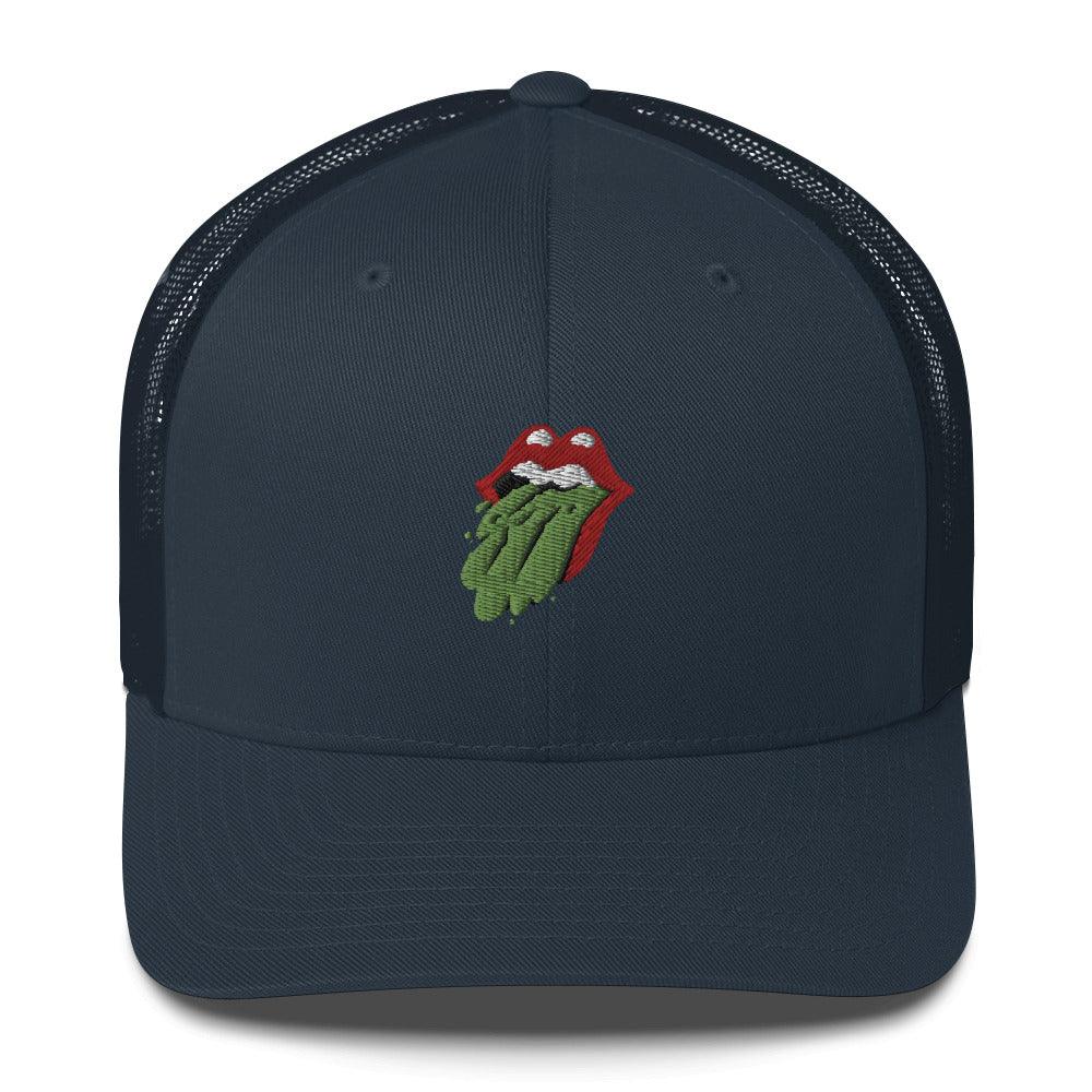 YFBS Puke Trucker Cap – Your Favorite Band Sucks